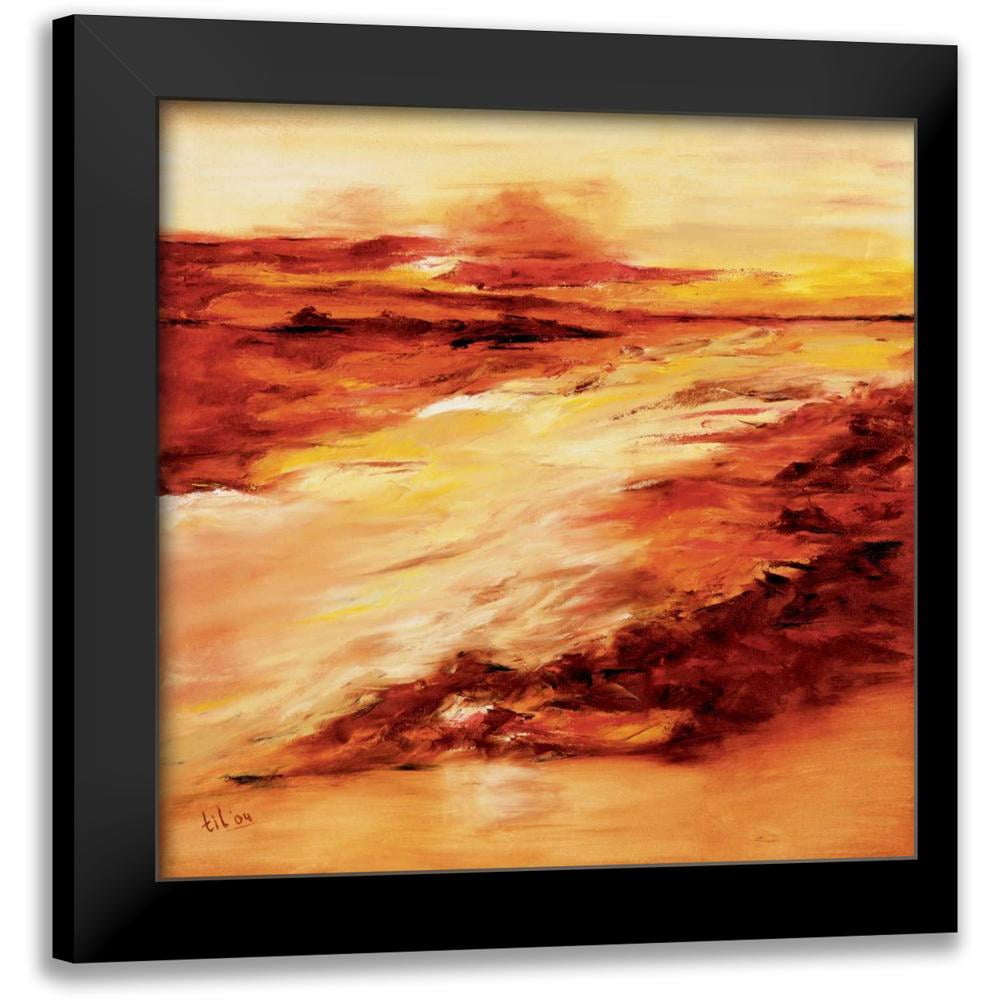 Gerbecks, Tilly 15x15 Black Modern Framed Museum Art Print Titled - El ...