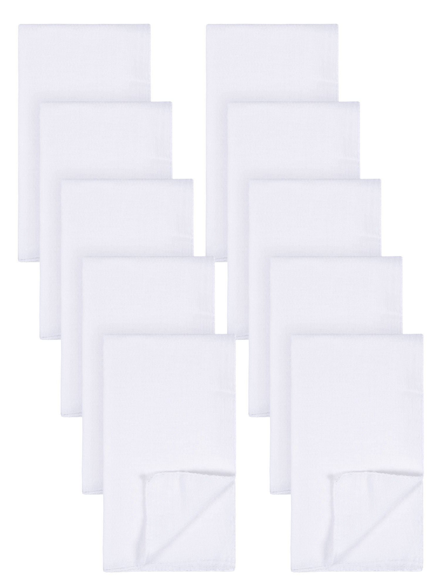 Gerber Baby Neutral White Flatfold Birdseye Diaper, 10-Pack, One Size ...