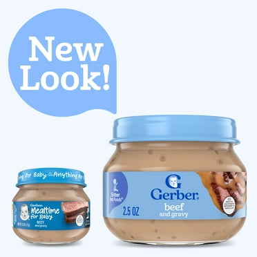 (12 pack) Gerber 2nd Foods, Ham and Gravy, 2.5 oz Jar - Walmart.com