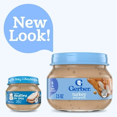 (12 pack) Gerber 2nd Foods, Ham and Gravy, 2.5 oz Jar - Walmart.com