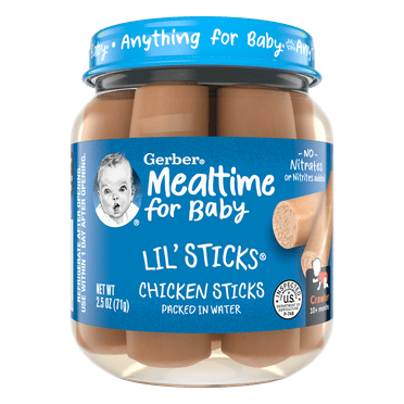 Gerber 2nd Foods Meats - Chicken & Gravy - 2.5 oz, 20 Count - Walmart.com