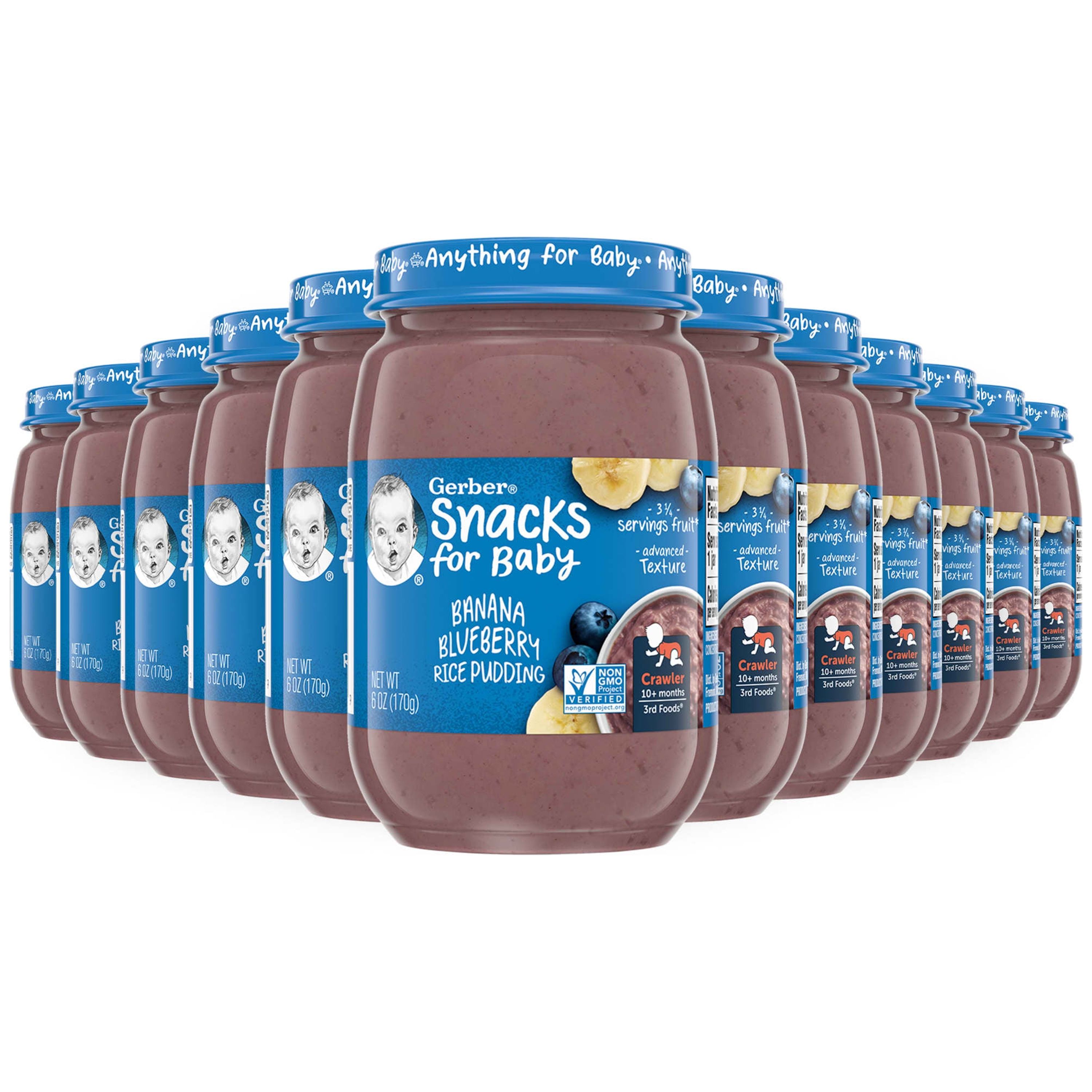 Gerber 3rd Foods Baby Food Jars, Pasta Marinara, 6 OZ, 6 Count ...