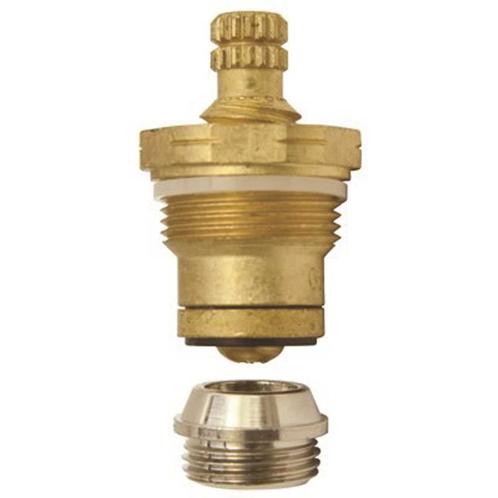 Gerber 98-001 Compression Stem Assembly with Brass Seat - Cold Side - Walmart.com