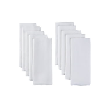 Gerber Premium Prefold 6-Ply Cloth Diapers with Absorbent Padding - 10 ...