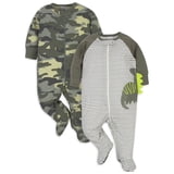 Gerber Baby Boy Sleep 'n Plays, 2-Pack (Newborn-3/6 Months) - Walmart.com