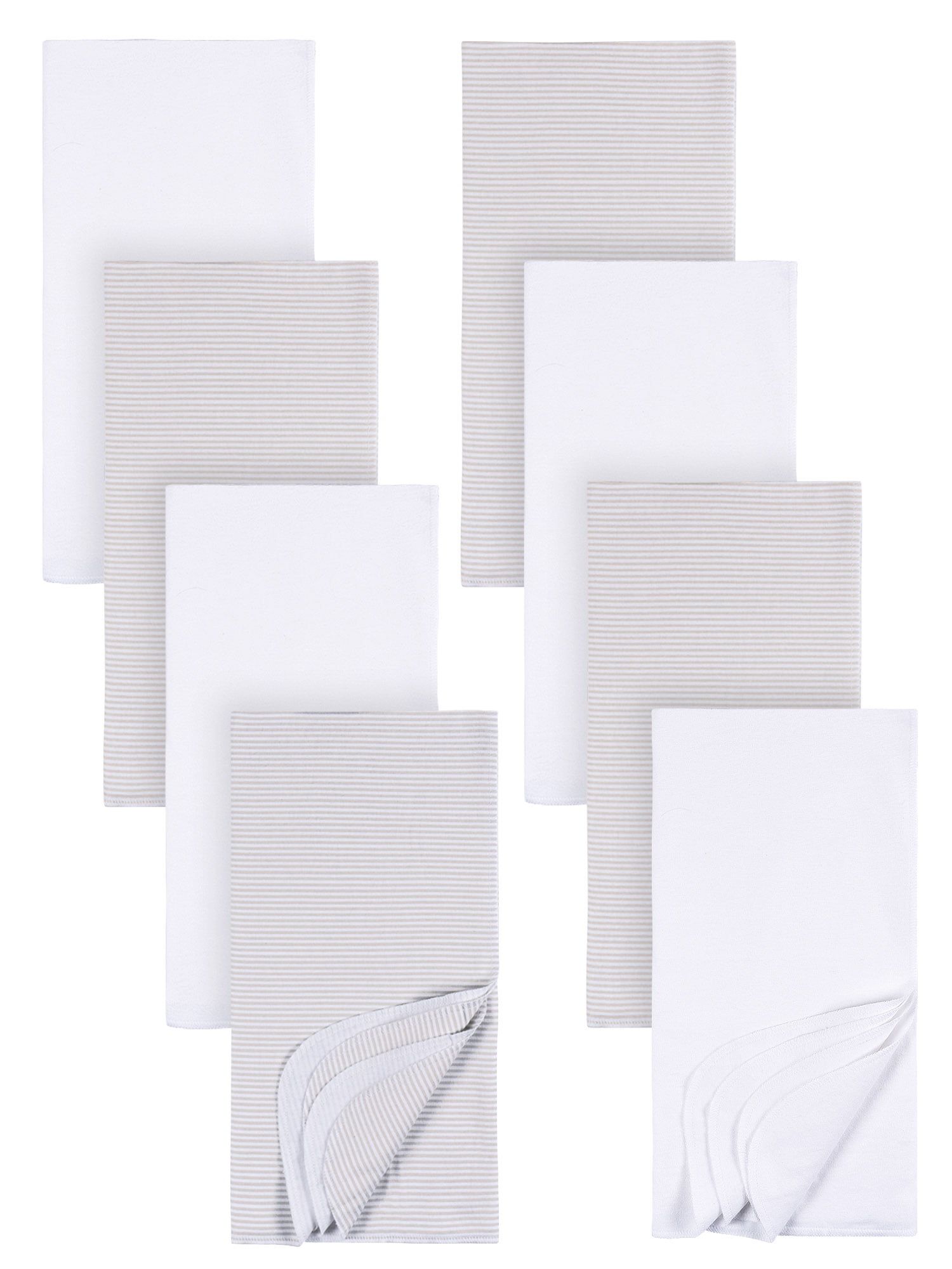 Gerber Baby Boy or Girl Unisex Flannel Blankets, 8-Pack, One Size ...