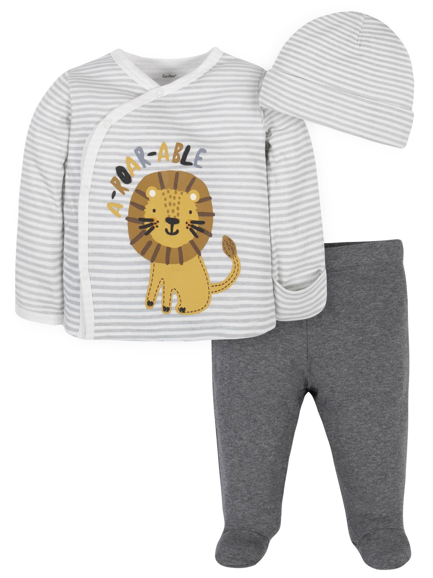 Gerber Baby Boys Take-Me-Home Set, 3-Piece - Walmart.com