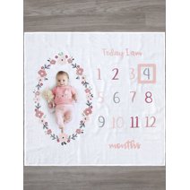 Gerber Baby Boy Milestone Blanket & Frame Set, 2-Piece - Walmart.com