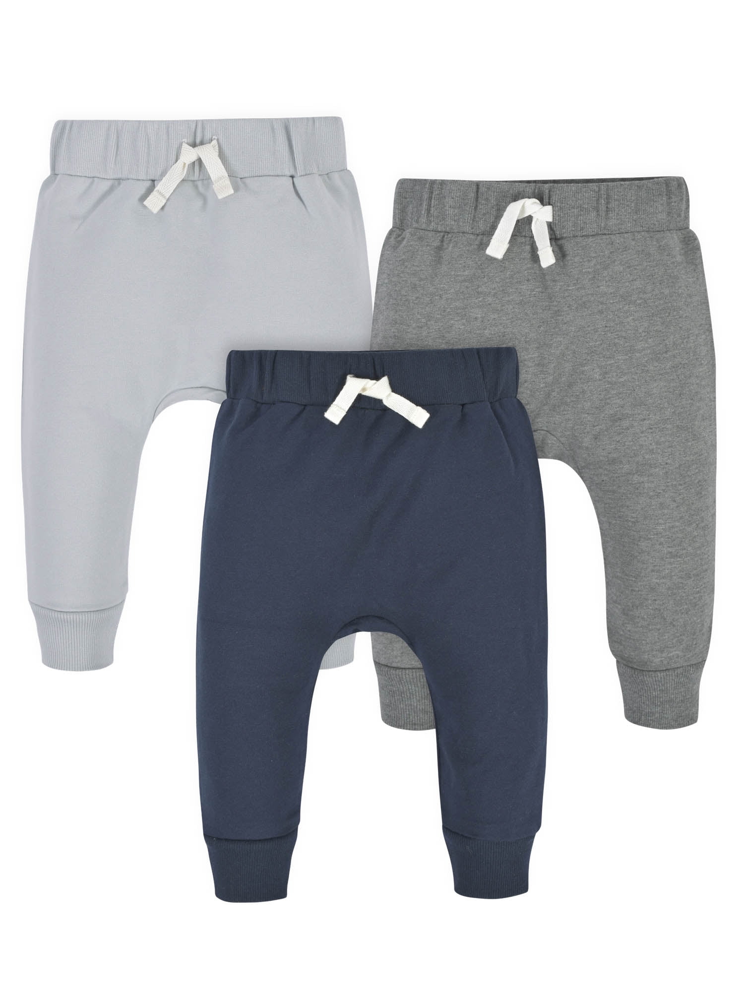 Gerber Baby & Toddler Boy Cotton Jogger Pants, Multipack, Infant ...