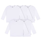 Gerber Baby & Toddler Long Sleeve T-Shirts, 5 Pack, Sizes 6-9 Months ...