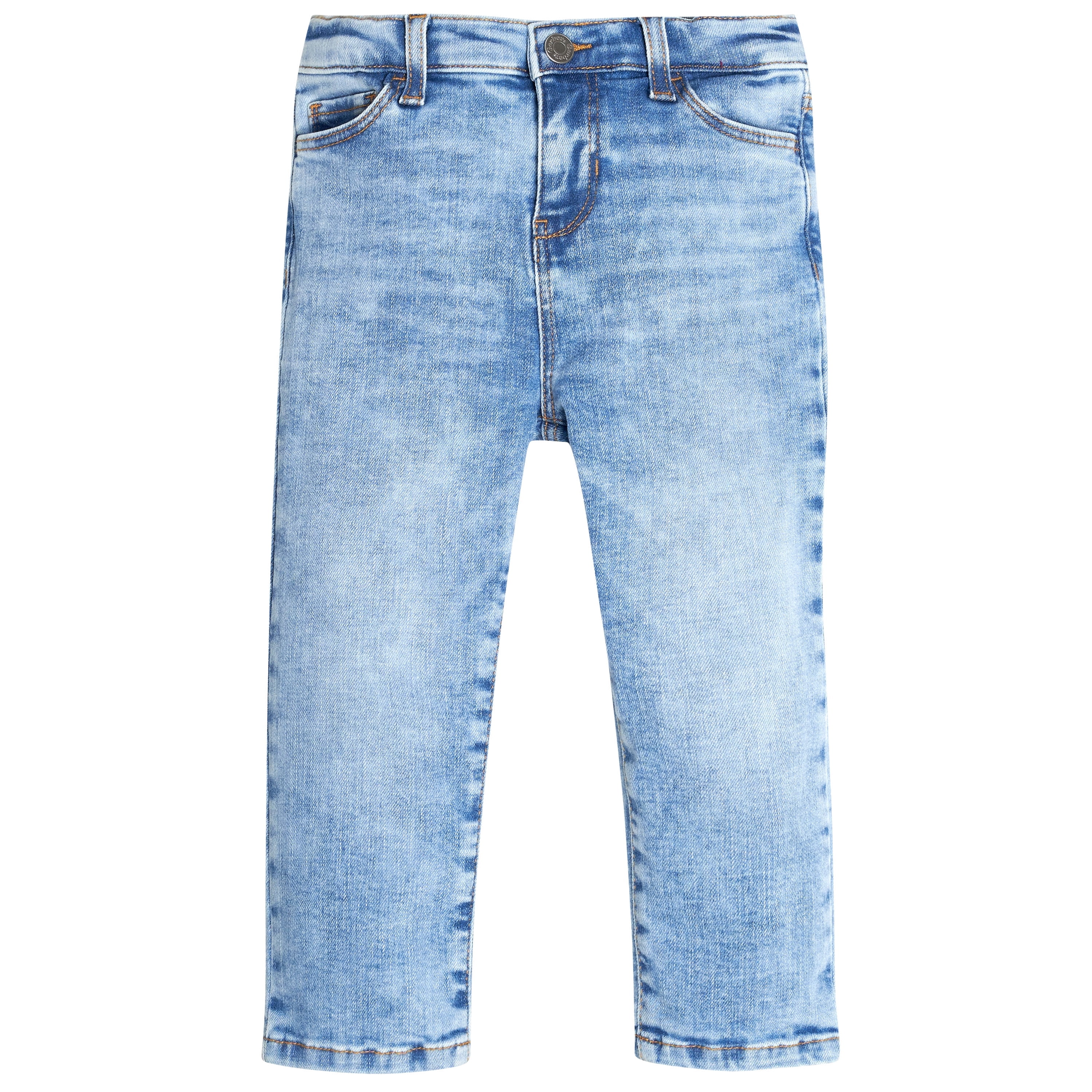 Gerber Baby and Toddler Gender Neutral Slouchy Straight Jean, Sizes 12M ...