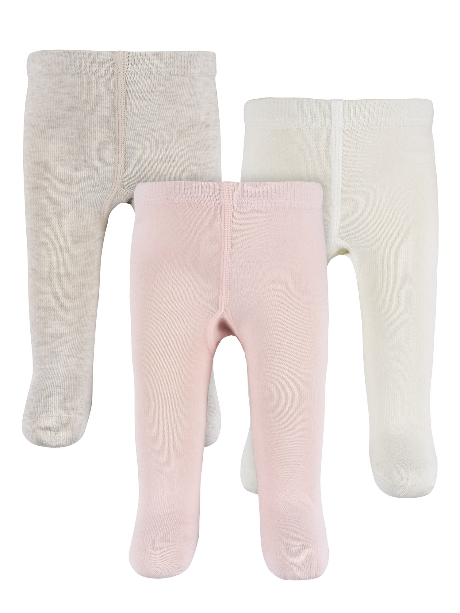 Gerber Baby and Toddler Girl Tights, 3-Pack, Sizes 0/6 Months - 5T ...