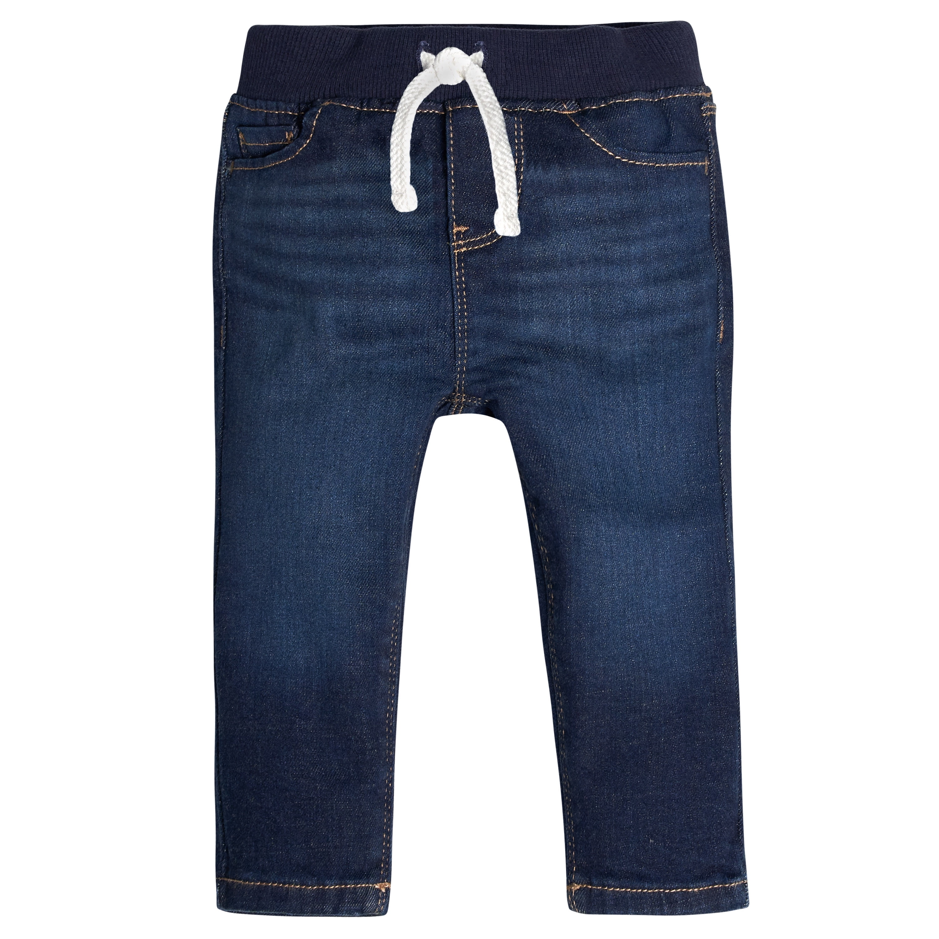 Gerber Baby and Toddler Neutral Rib Waist Skinny Jean, Sizes 12M-5T ...