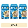 (3 pack) Gerber Cereal for Baby Probiotic Oatmeal Baby Cereal, Banana ...