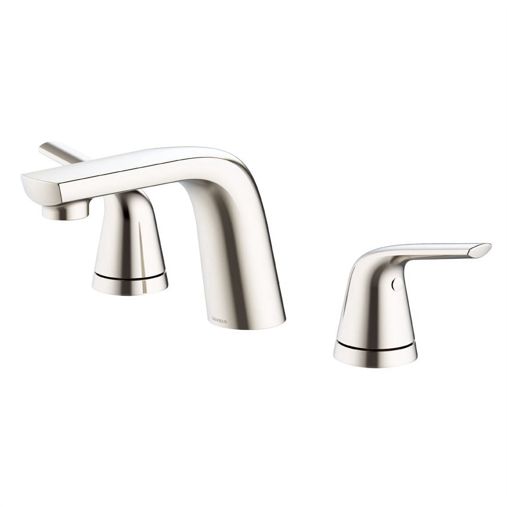 Gerber D304134 Lemora 1.2 GPM Widespread Bathroom Faucet - Nickel ...