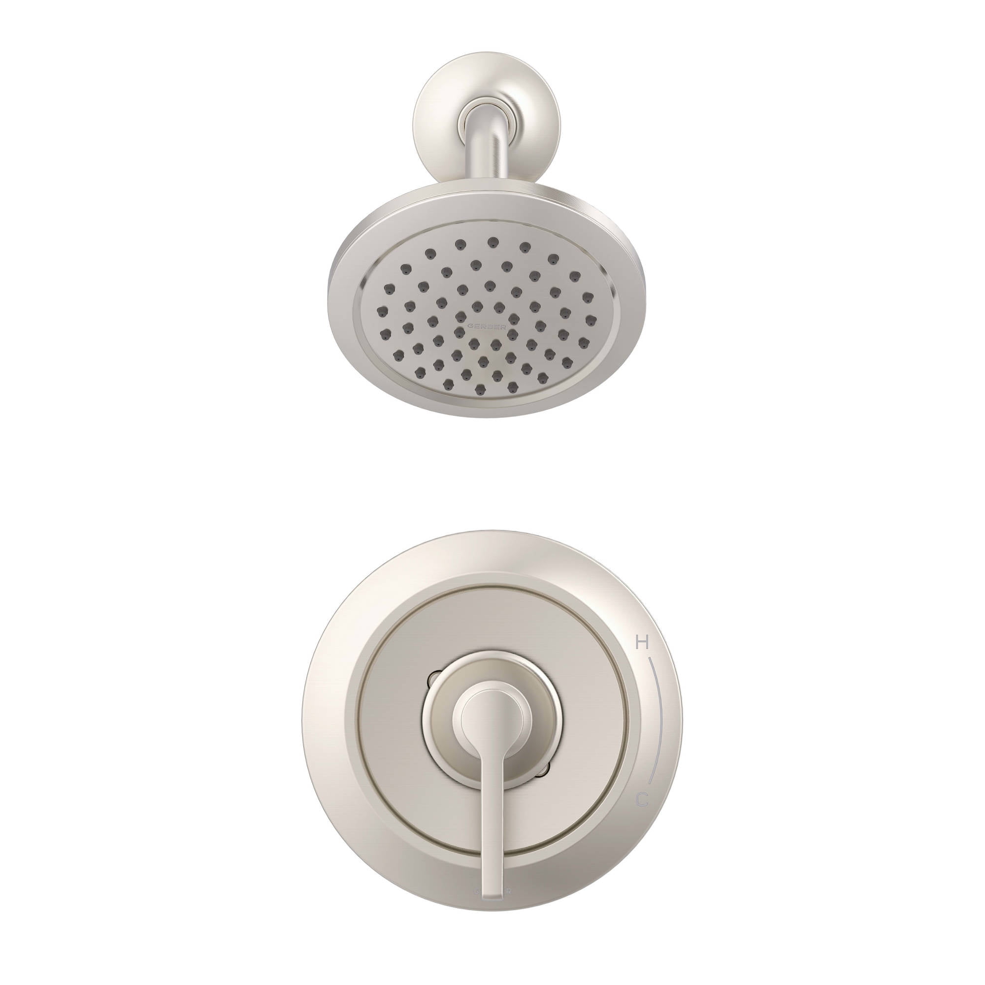 Gerber D501579tc Northerly Shower Only Trim Package - Nickel - Walmart.com