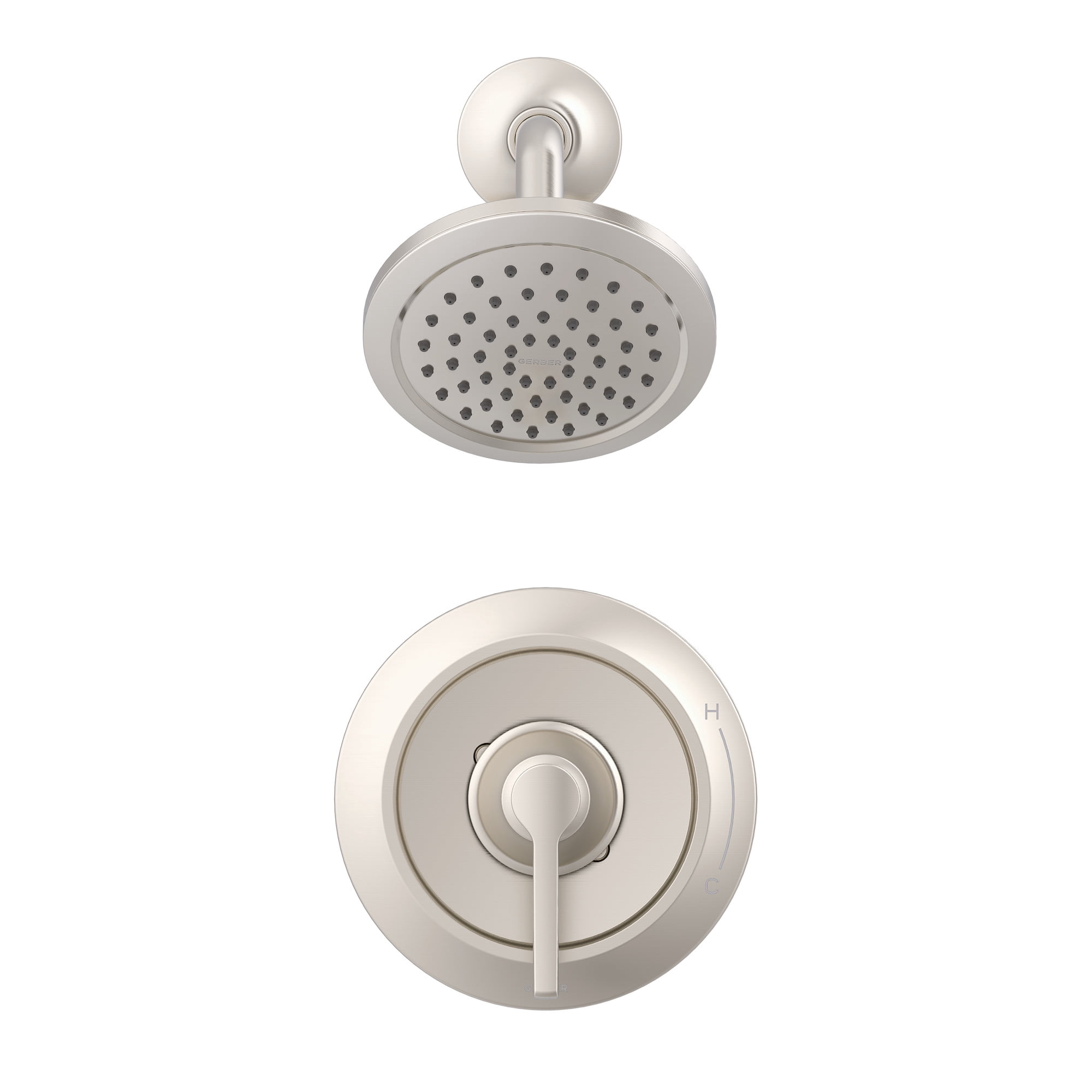 Gerber D501579tc Northerly Shower Only Trim Package - Nickel - Walmart.com