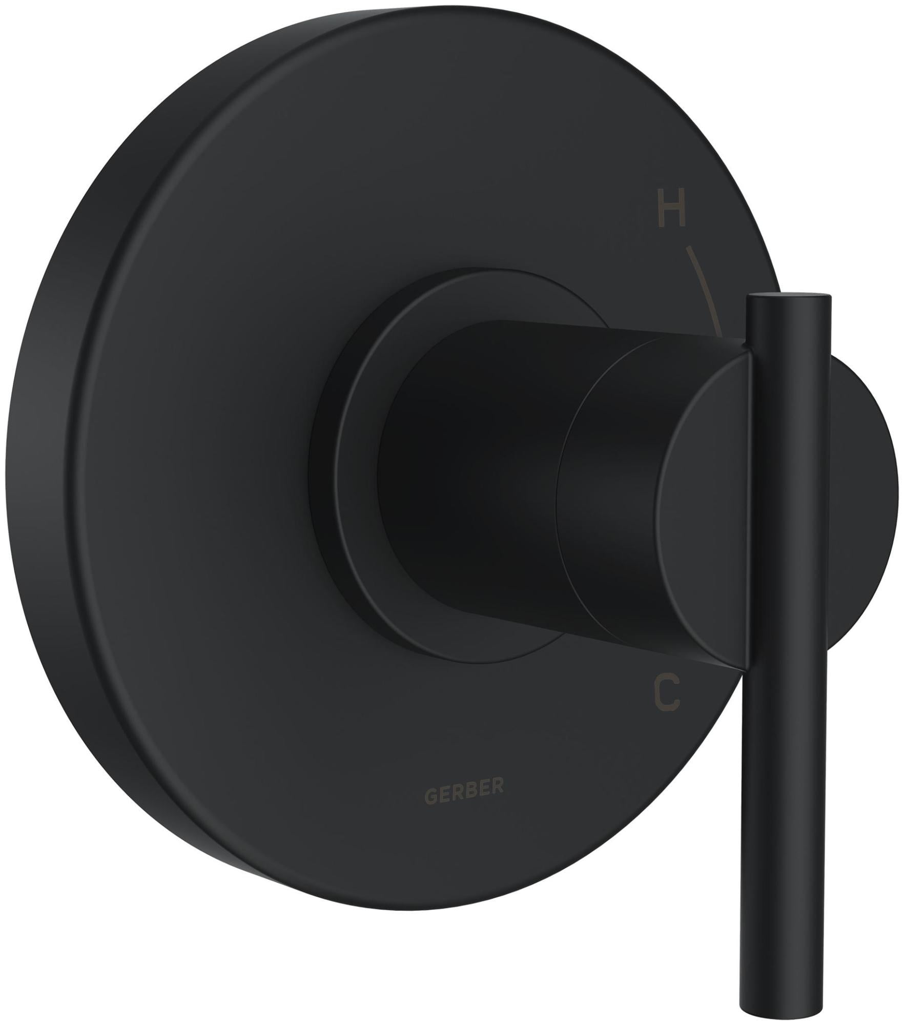 Gerber D510458tc Parma Pressure Balanced Valve Trim Only - Black ...