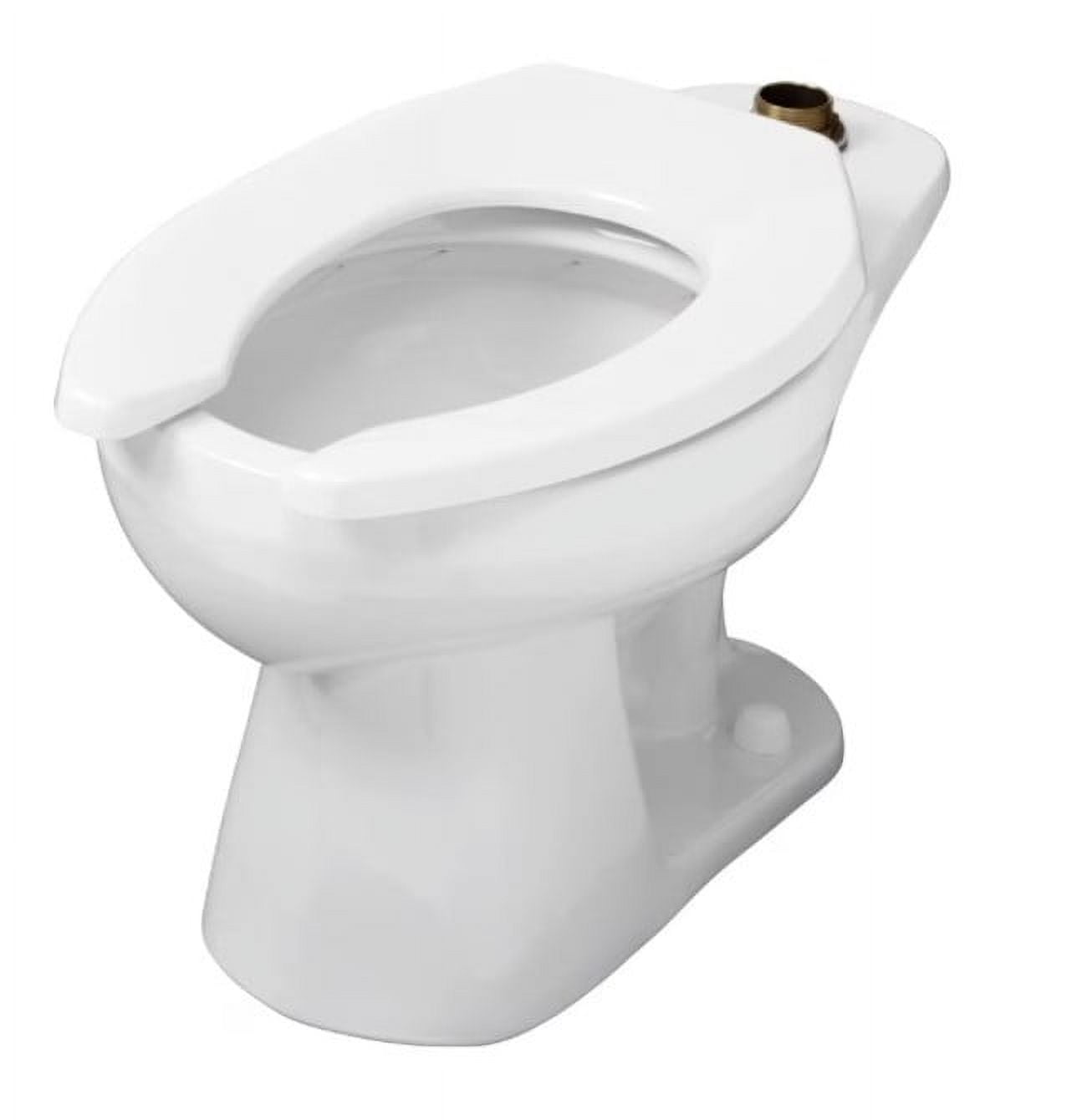 Gerber G0025820 North Point Round Front Top Spud Toilet Bowl Only ...