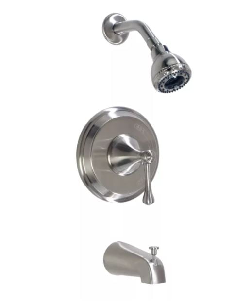 Gerber G9-043-BN Abigail 1Handle Tub & Shower Trim Kit, Multi-function ...