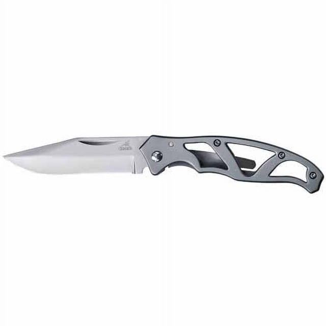 Gerber Gear Paraframe Mini, Stainless Steel, Plain Edge, 5.25" Pocket ...