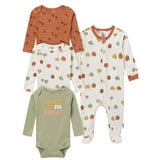 Gerber Gender Neutral 4-Piece Gift Set, Sizes Newborn - 6/9 Months ...
