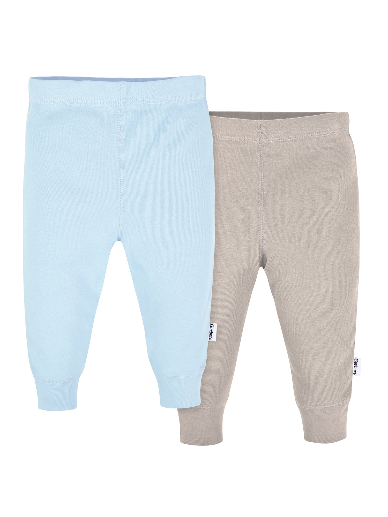 Gerber Gender Neutral Active Pants, 2-Pack, Sizes 0/3 Months - 12 ...
