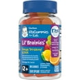 Gerber Lil' Brainies Omega Tri-Blend & DHA Gummies Kids Multivitamin ...