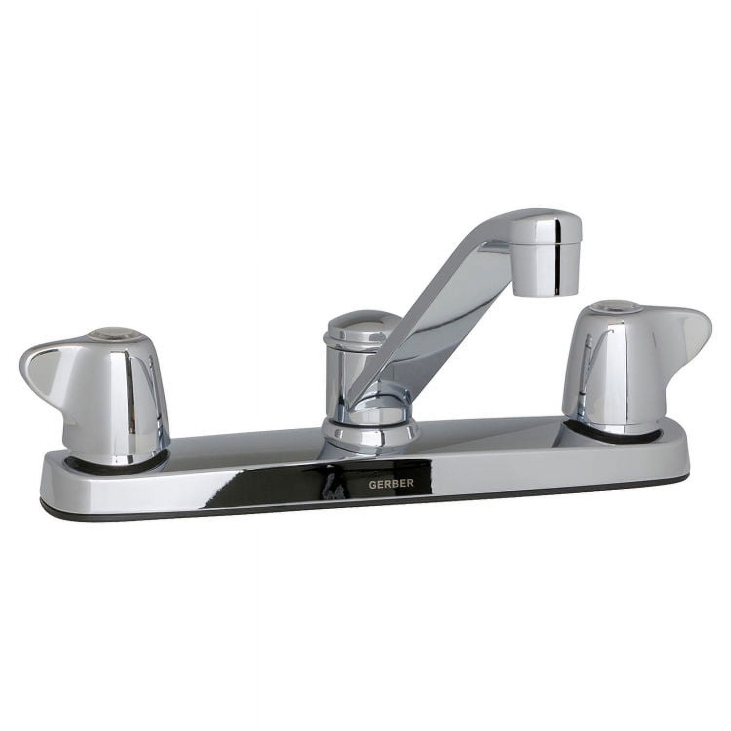 Gerber Maxwell Two-Handle Kitchen Faucet, Chrome - 42-213 - Walmart.com
