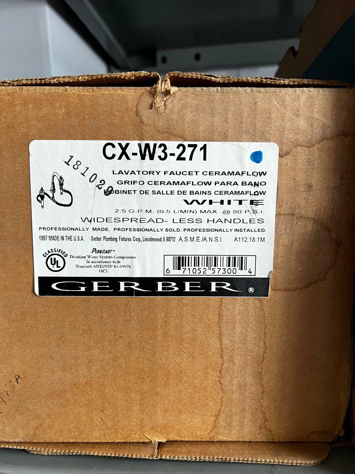 Gerber Plumbing Fixtures Collection