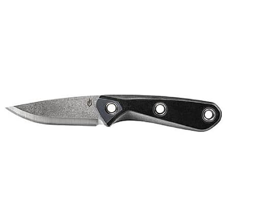 Gerber Principle Fixed Blade, 420HC Steel, Black, Fine Edge - Walmart.com