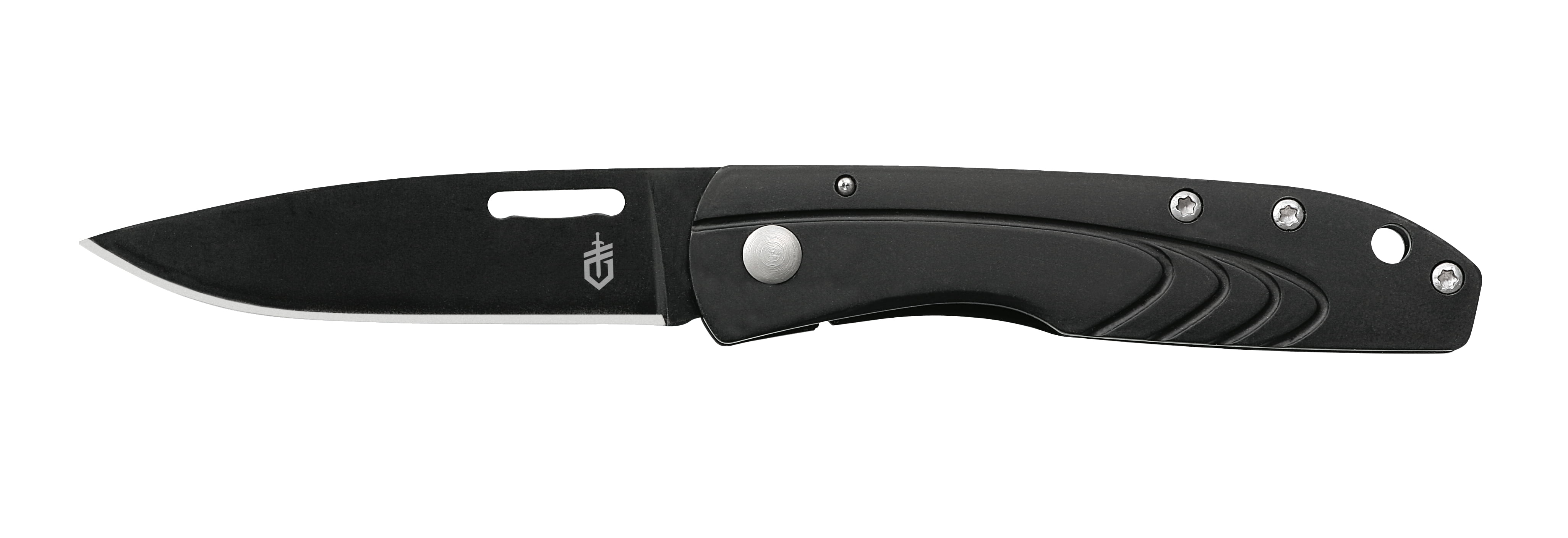 Gerber STL 2.0 Folding Knife, 2.1in Blade, Non-Assisted Opening, Black ...