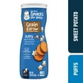 Gerber Snacks for Baby Grain & Grow Puffs, Sweet Potato, 1.48 oz ...