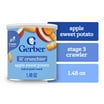 (2 pack) Gerber Stage 3 Teether Wheels Baby Food, Banana Cream, 1.48 oz ...