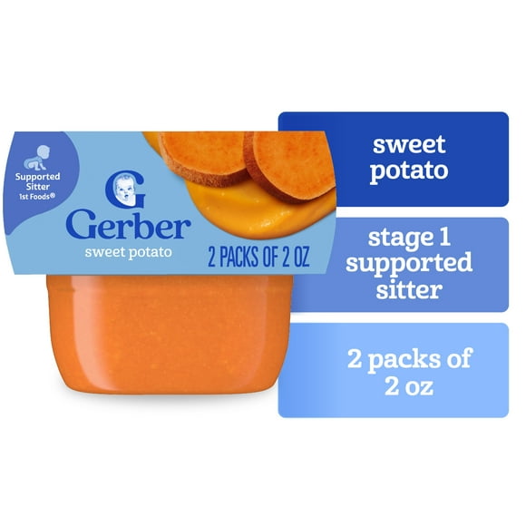 Gerber Baby Food Purees - Walmart.com