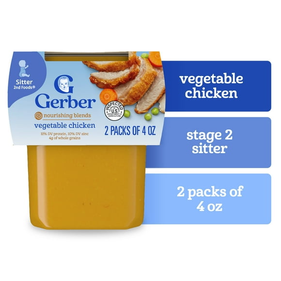 Gerber Baby Food Purees - Walmart.com