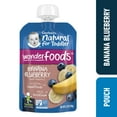 Gerber Toddler Foods, WonderFoods Banana Blueberry, Clean Label Project, 3.5 oz Pouch - Walmart.com