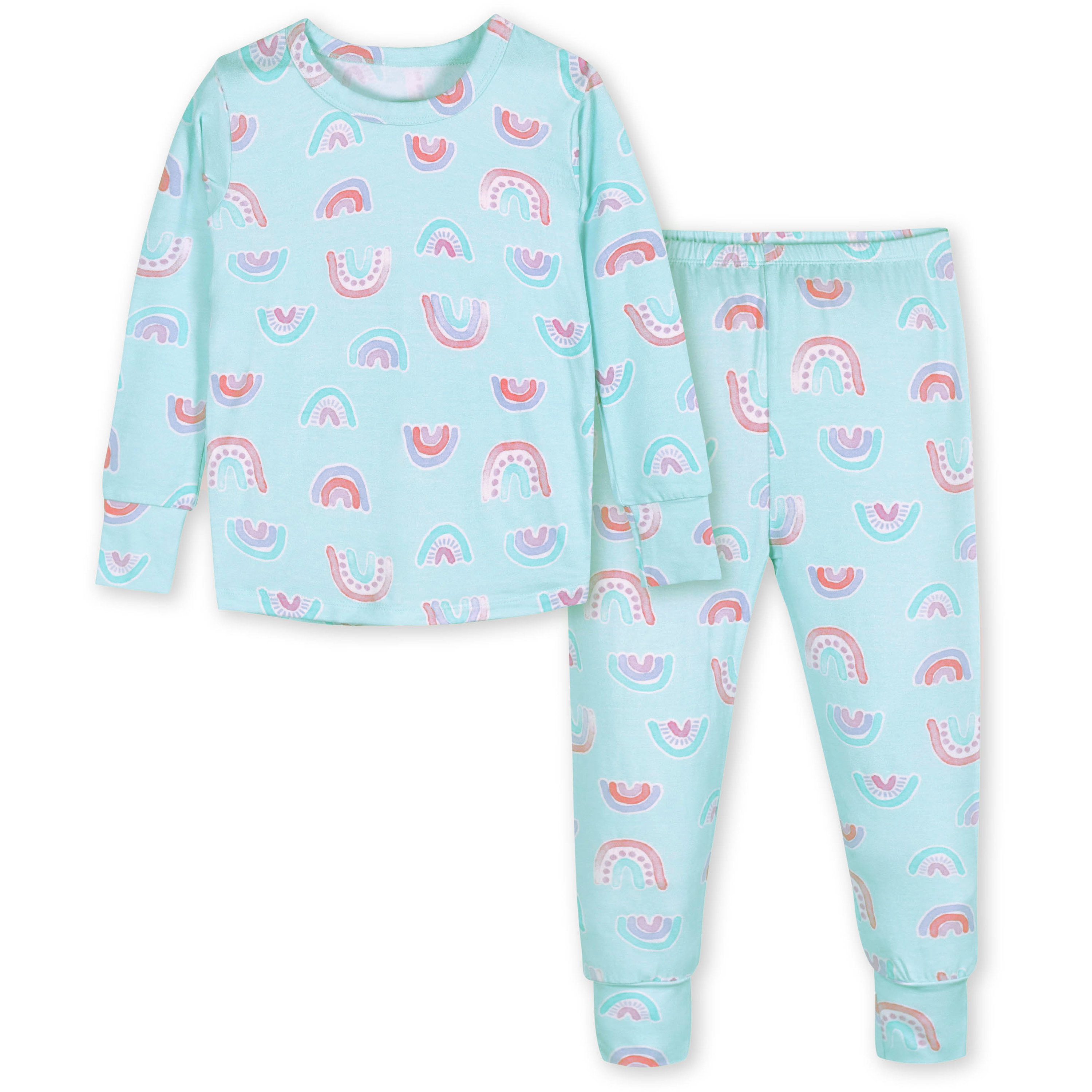 Gerber Unisex Baby Toddler Buttery Soft 2-Piece Snug Fit Pajamas with ...