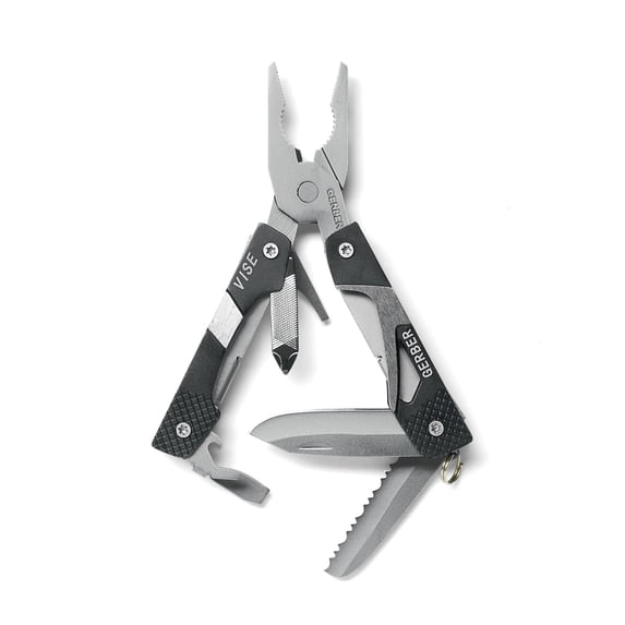 Gerber Gear Vise Pocket Multi-Tool Black Compact Multi-Tool with Two ...