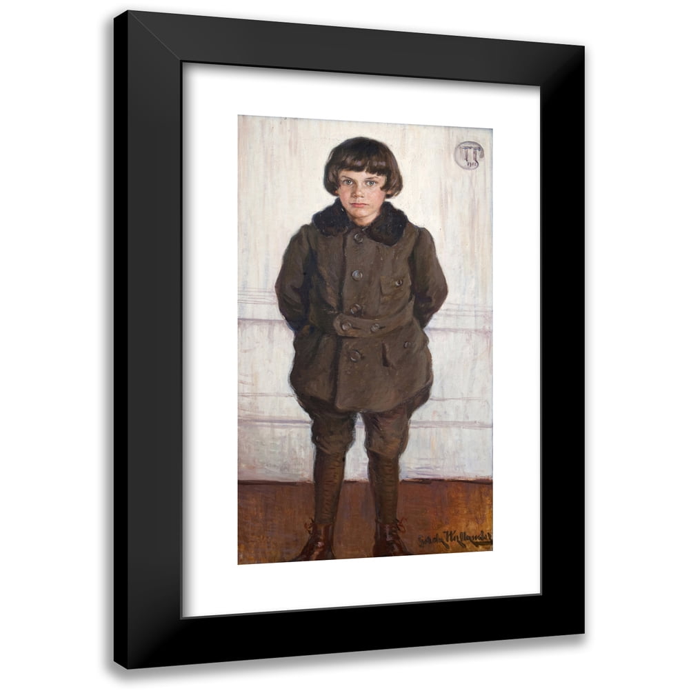 Gerda Wallander 10x14 Black Modern Framed Museum Art Print Titled ...