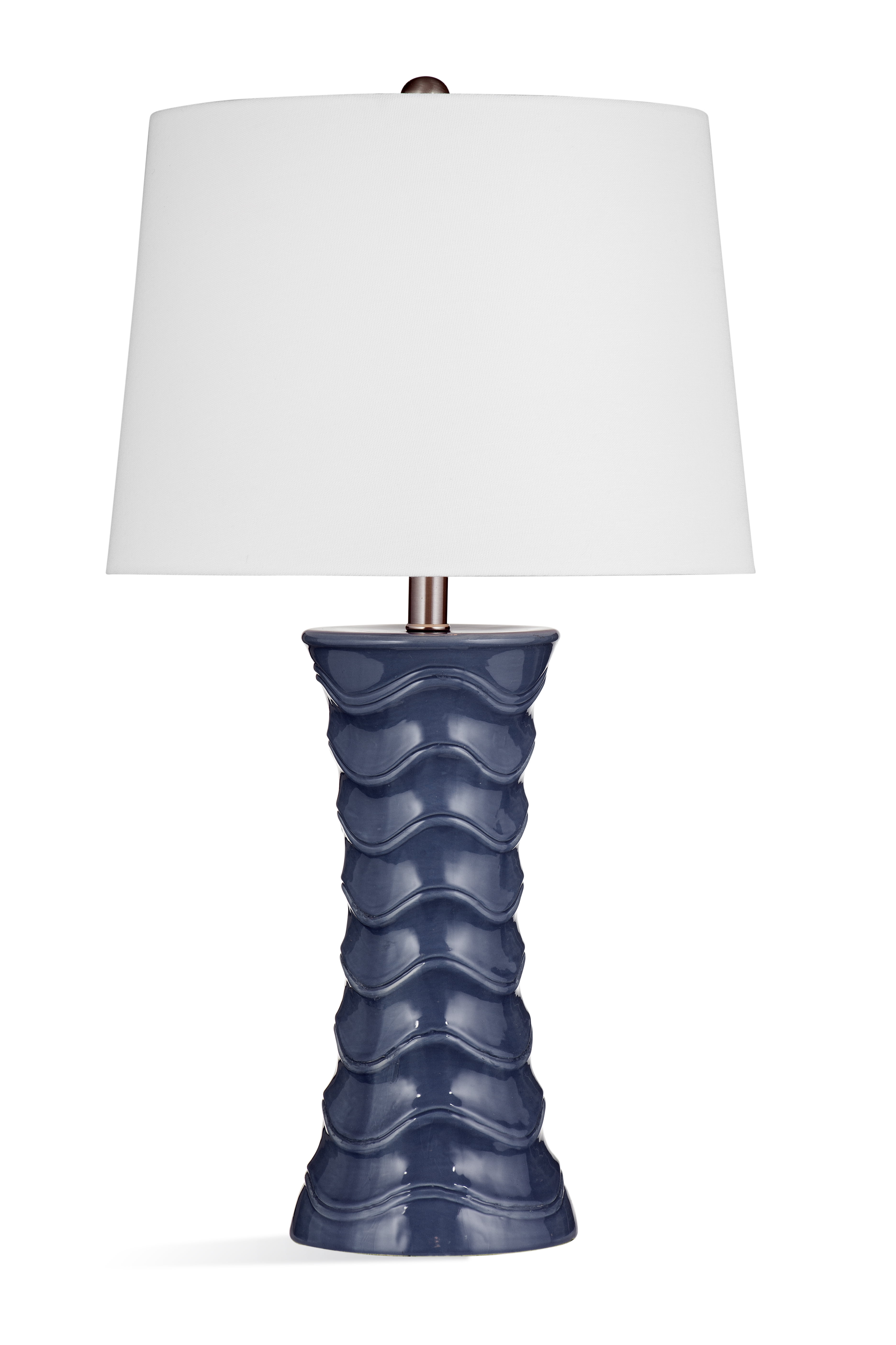 Gere Table Lamp in Blue Ceramic - Walmart.com