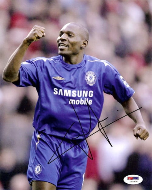Geremi Njitap Autographed 8x10 Photo Chelsea PSA/DNA #U54438 - Walmart.com