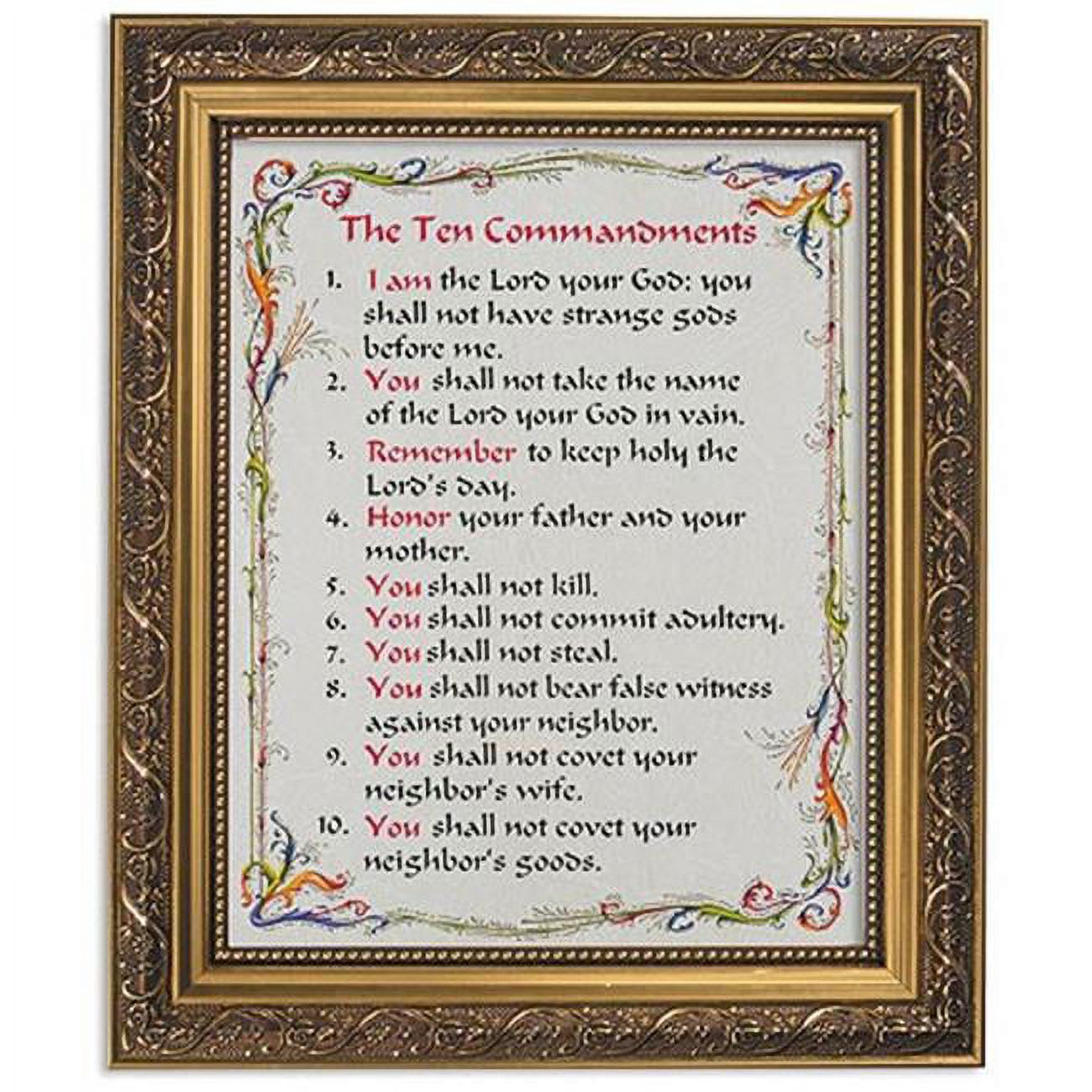Gerffert 79-720 The Ten Commandments - Walmart.com