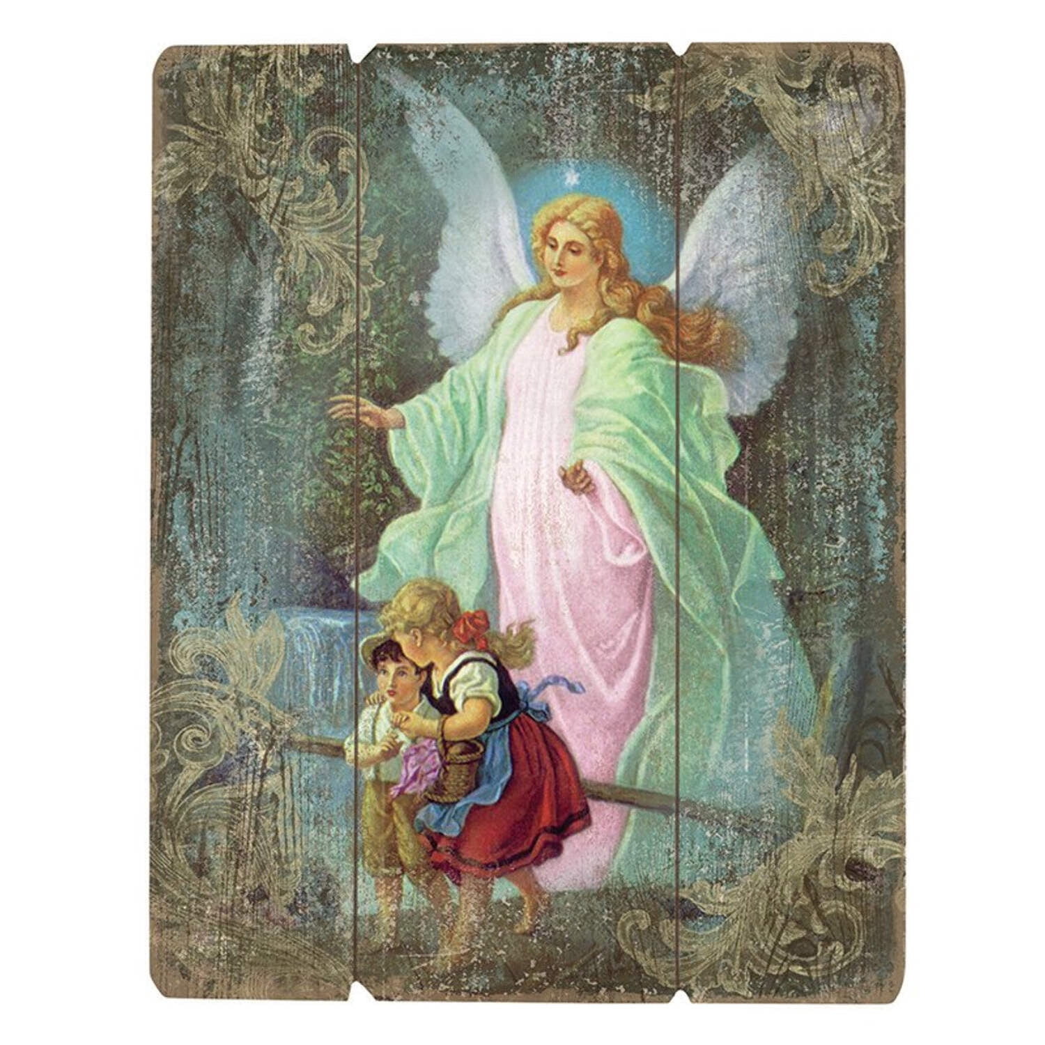 Gerffert B3122 Wood Pallet Sign - Guardian Angel - Walmart.com