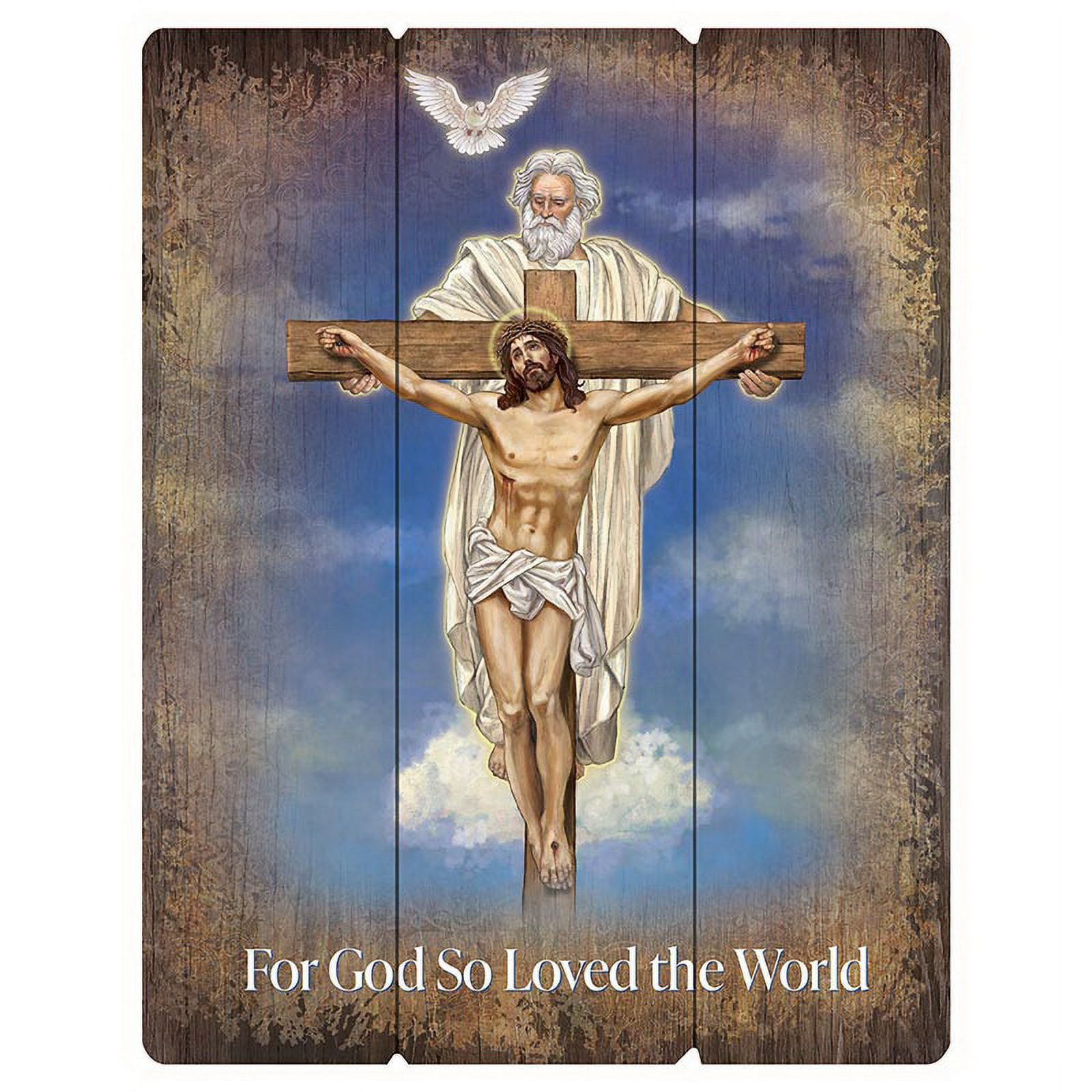 Gerffert J6996 Trinity God The Father Pallet Sign - Walmart.com