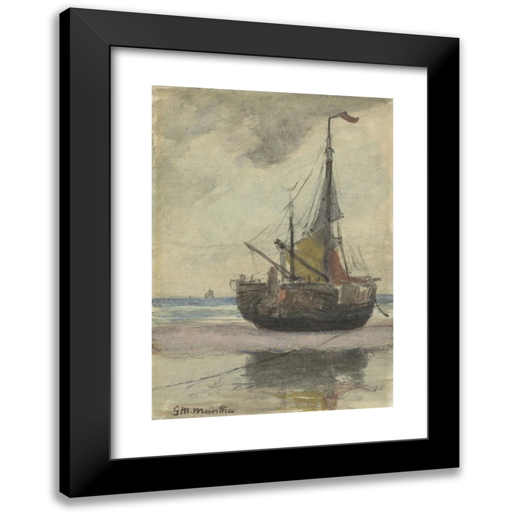 Gerhard Munthe 14x18 Black Modern Framed Museum Art Print Titled ...