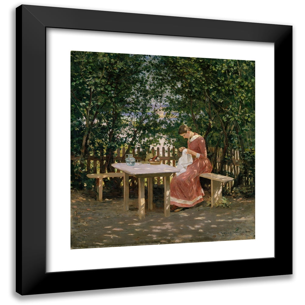 Gerhard Munthe 15x16 Black Modern Framed Museum Art Print Titled - The ...