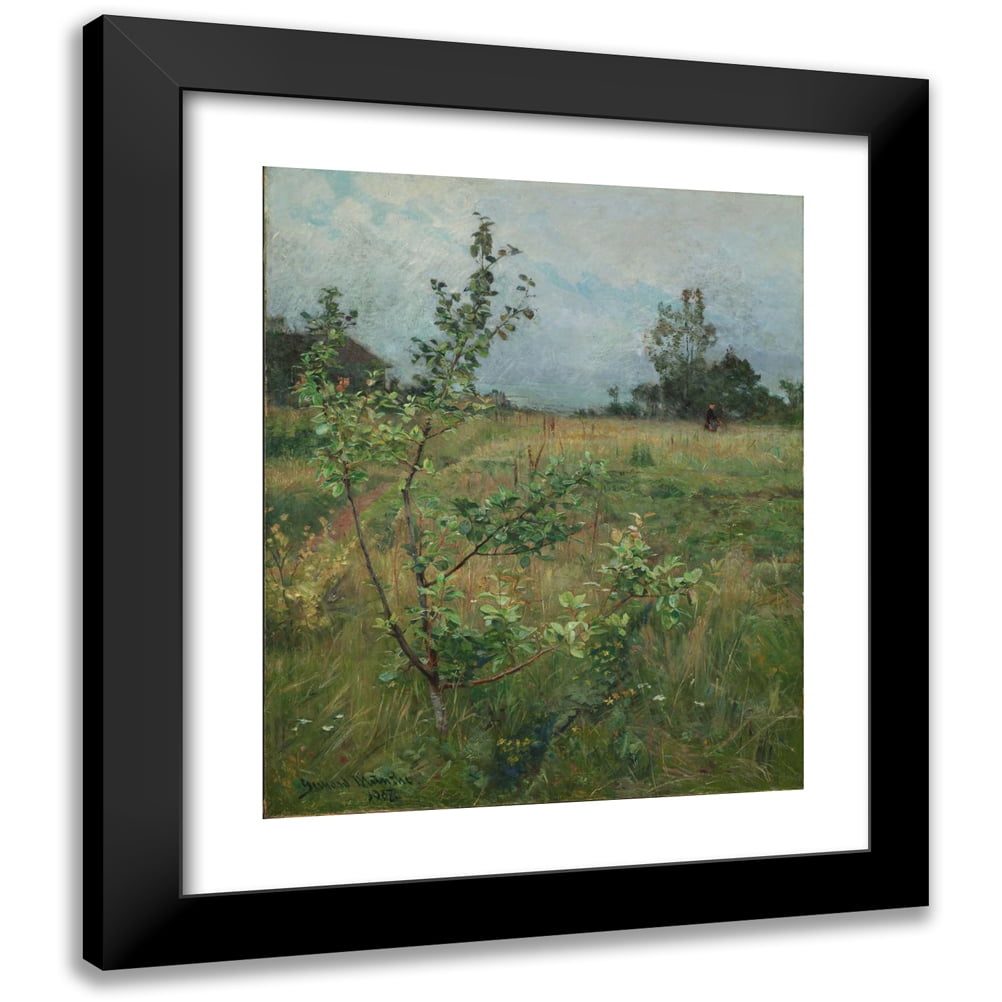 Gerhard Munthe 15x18 Black Modern Framed Museum Art Print Titled - The ...