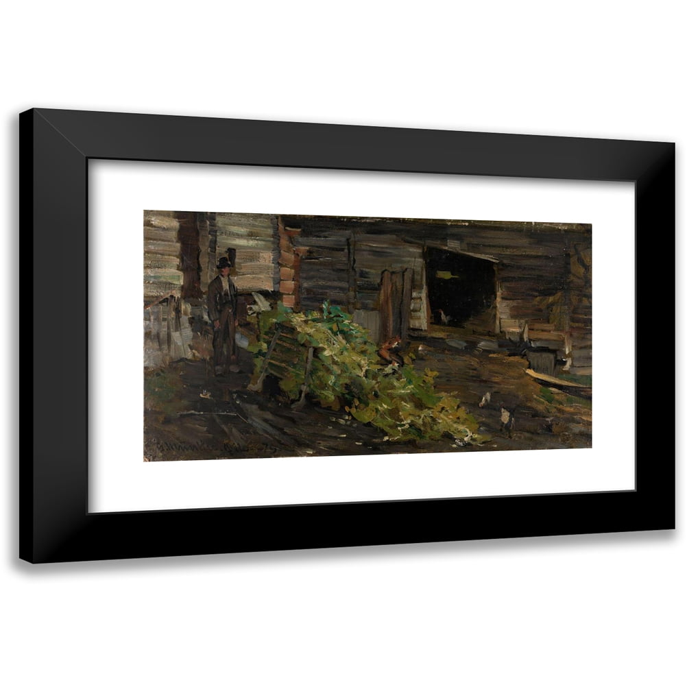 Gerhard Munthe 24x15 Black Modern Framed Museum Art Print Titled - The ...