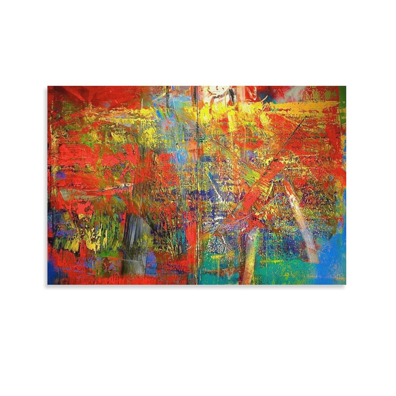Gerhard Richter Painting Art Poster Posters Wall Art Painting Canvas ...